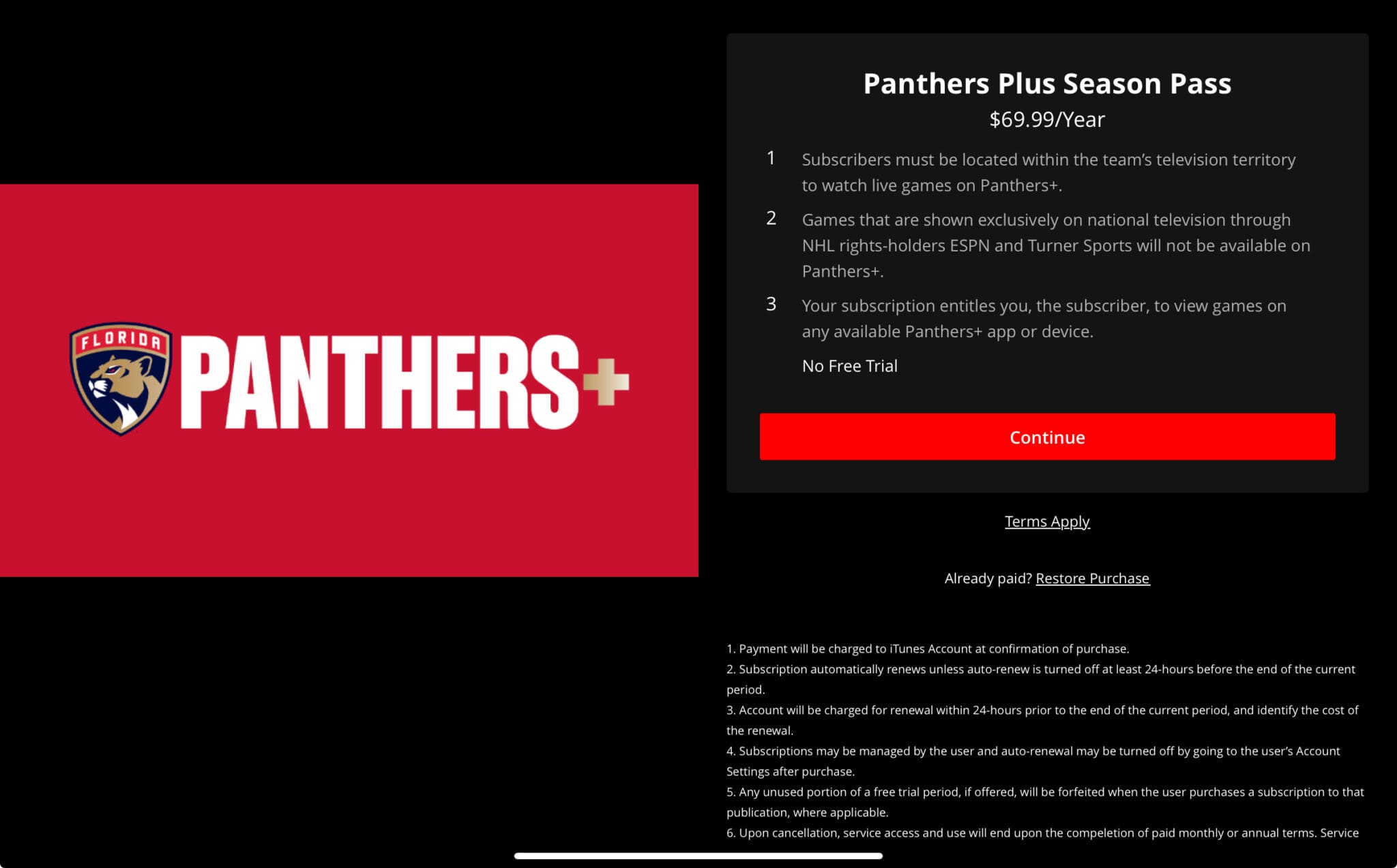 Streamers Unite! Florida Panthers Unveil New App for Games